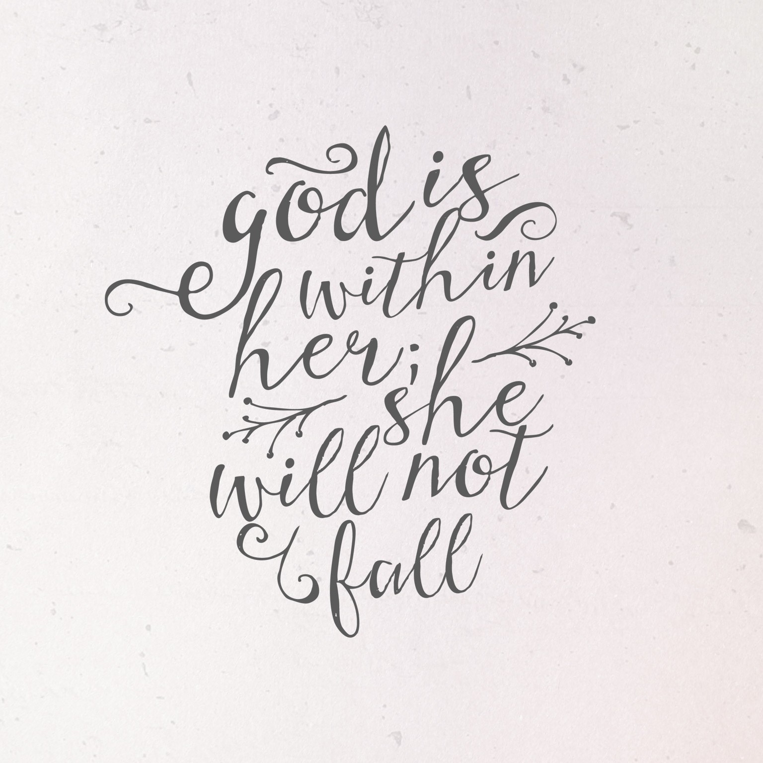 She Will Not Fall Pocket Fuel Daily Devotional