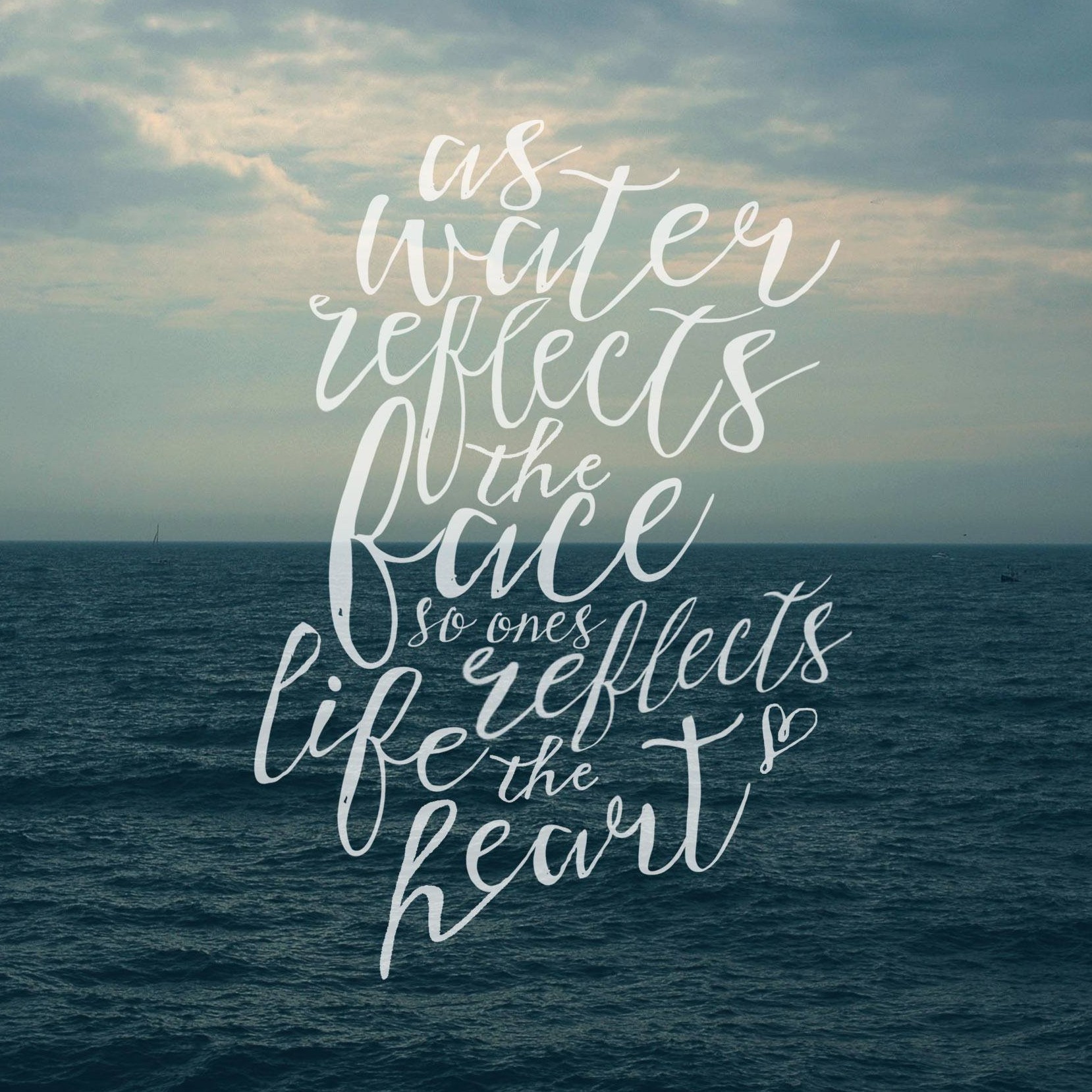 One's Life Reflects the Heart - Pocket Fuel