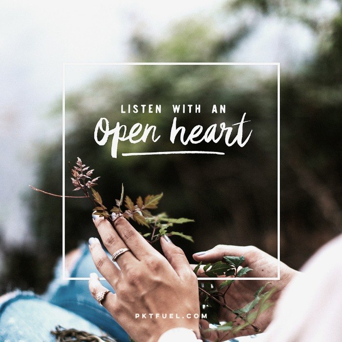 Listen With Open Hearts – The Hearing Series – Part 6 - Pocket Fuel